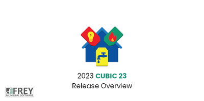 CUBIC 23 Utility Billing Software Updates